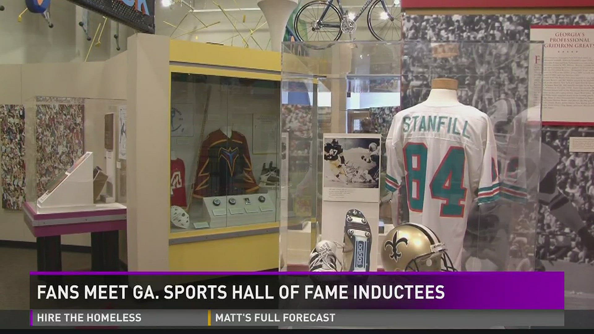 Fans meet Georgia Sports Hall of Fame inductees | 13wmaz.com