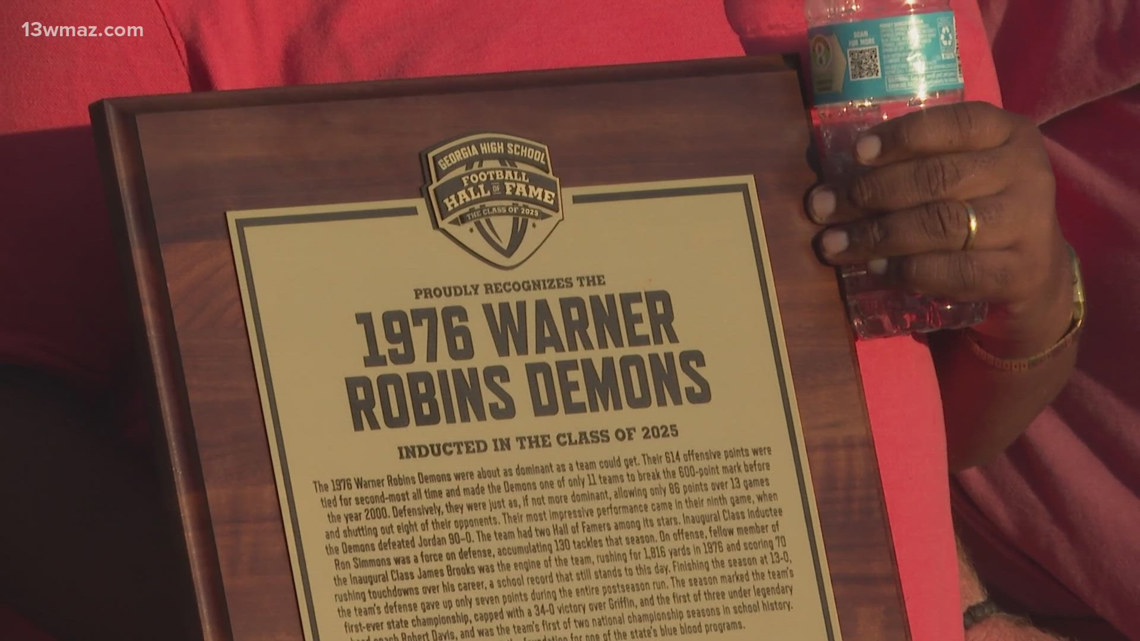 Warner Robins football using 1976 plaque to motivate team ahead of ...