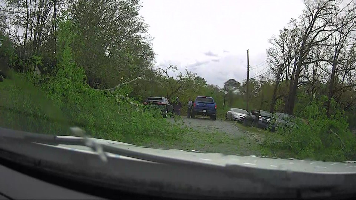 Storms bring damage to homes just off Riverside Drive in Macon | 13wmaz.com