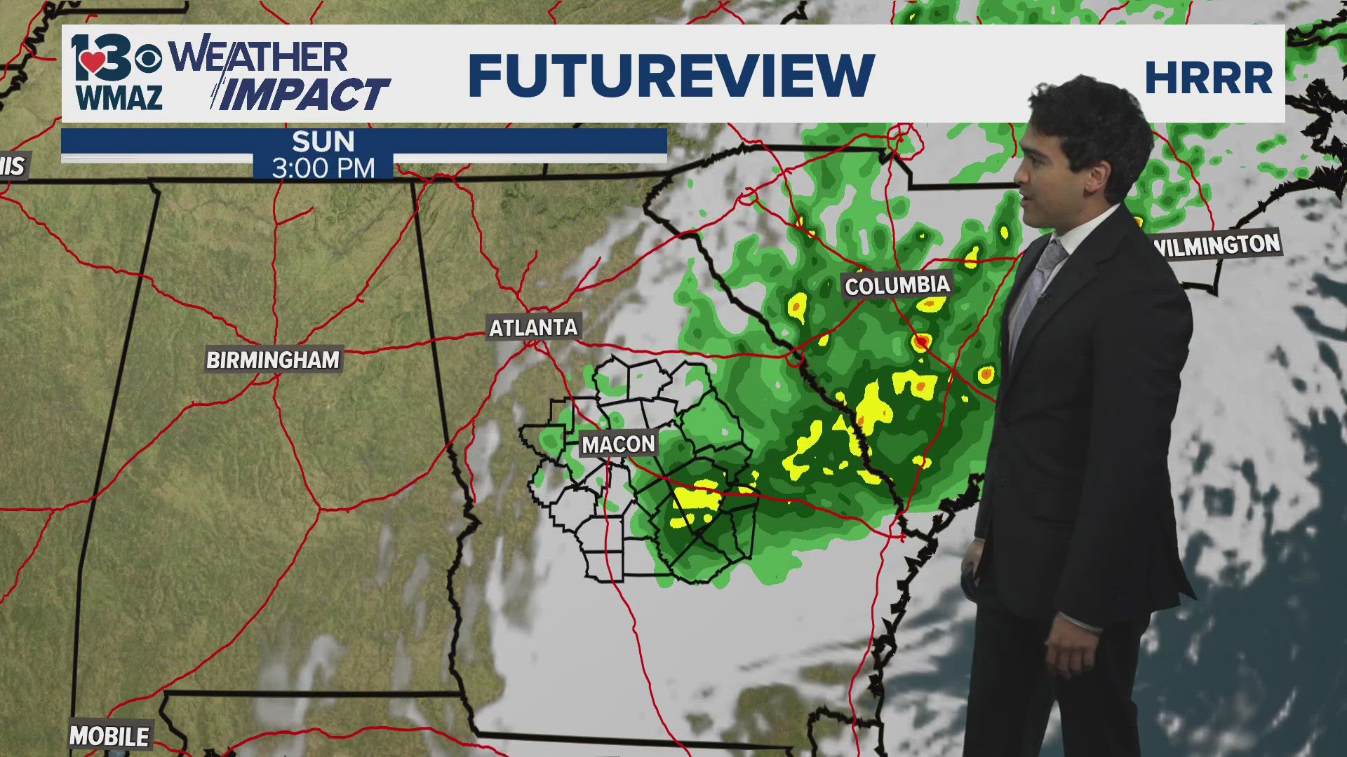 7 Day and Hourly Weather Forecast | Macon, Georgia | 13wmaz.com