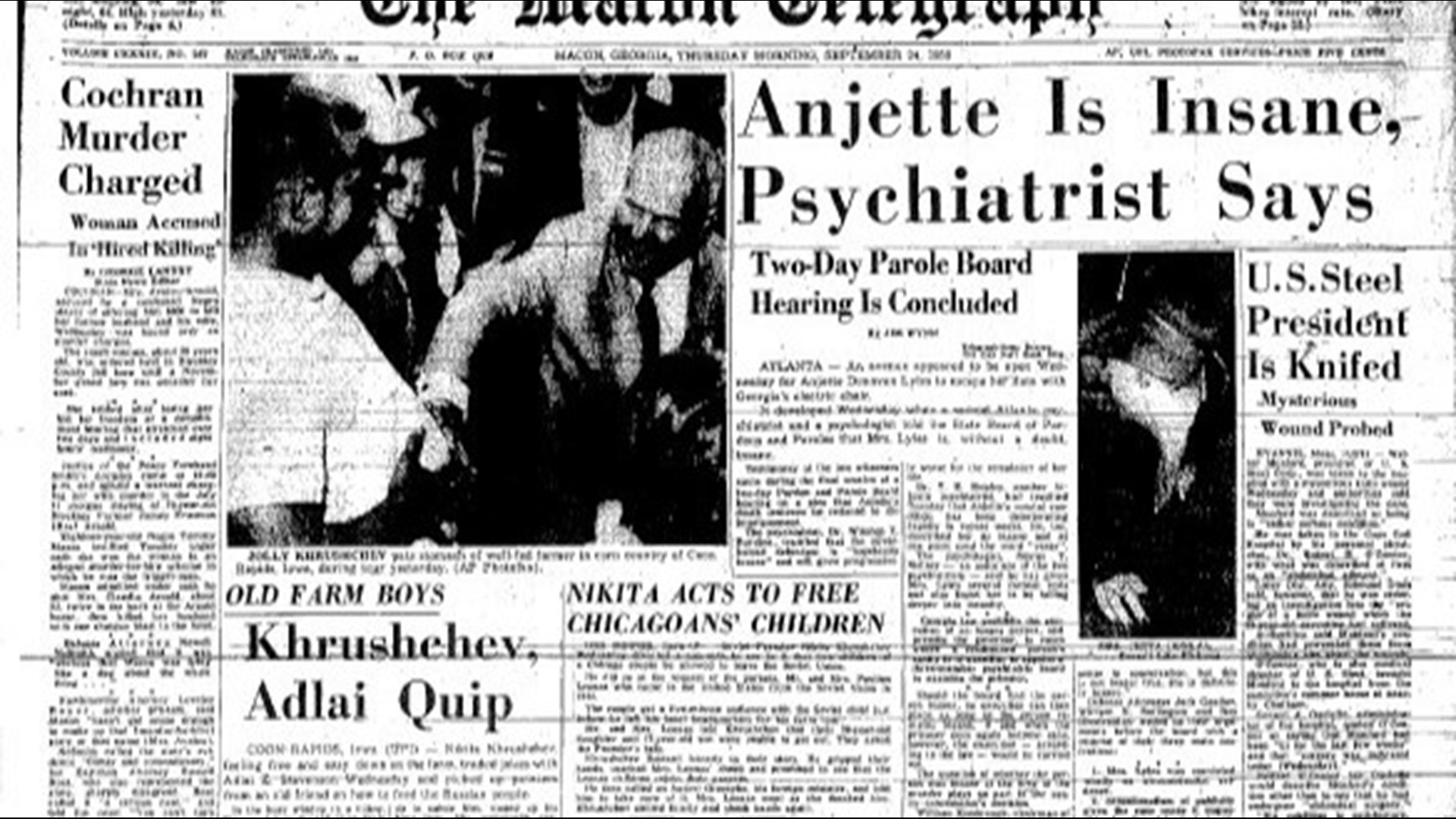 Macon killer Anjette Lyles poisoned 4 family members in 1958 | 13wmaz.com