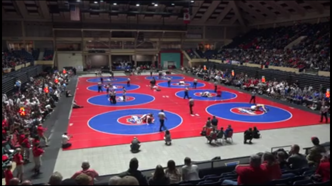 Macon Centreplex hosts GHSA Team Duals Wrestling Finals | 13wmaz.com