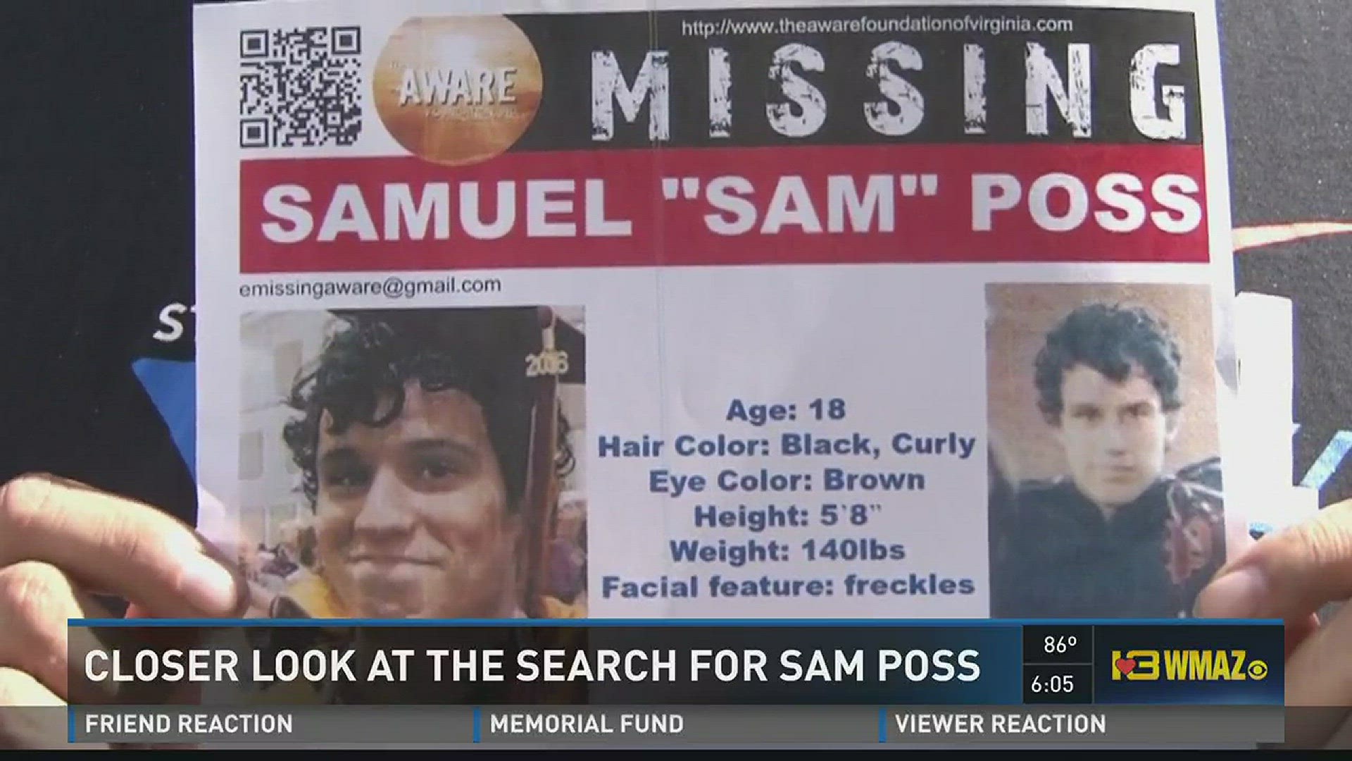 UPDATE: Arrest warrant has new details on Samuel Poss death | 13wmaz.com