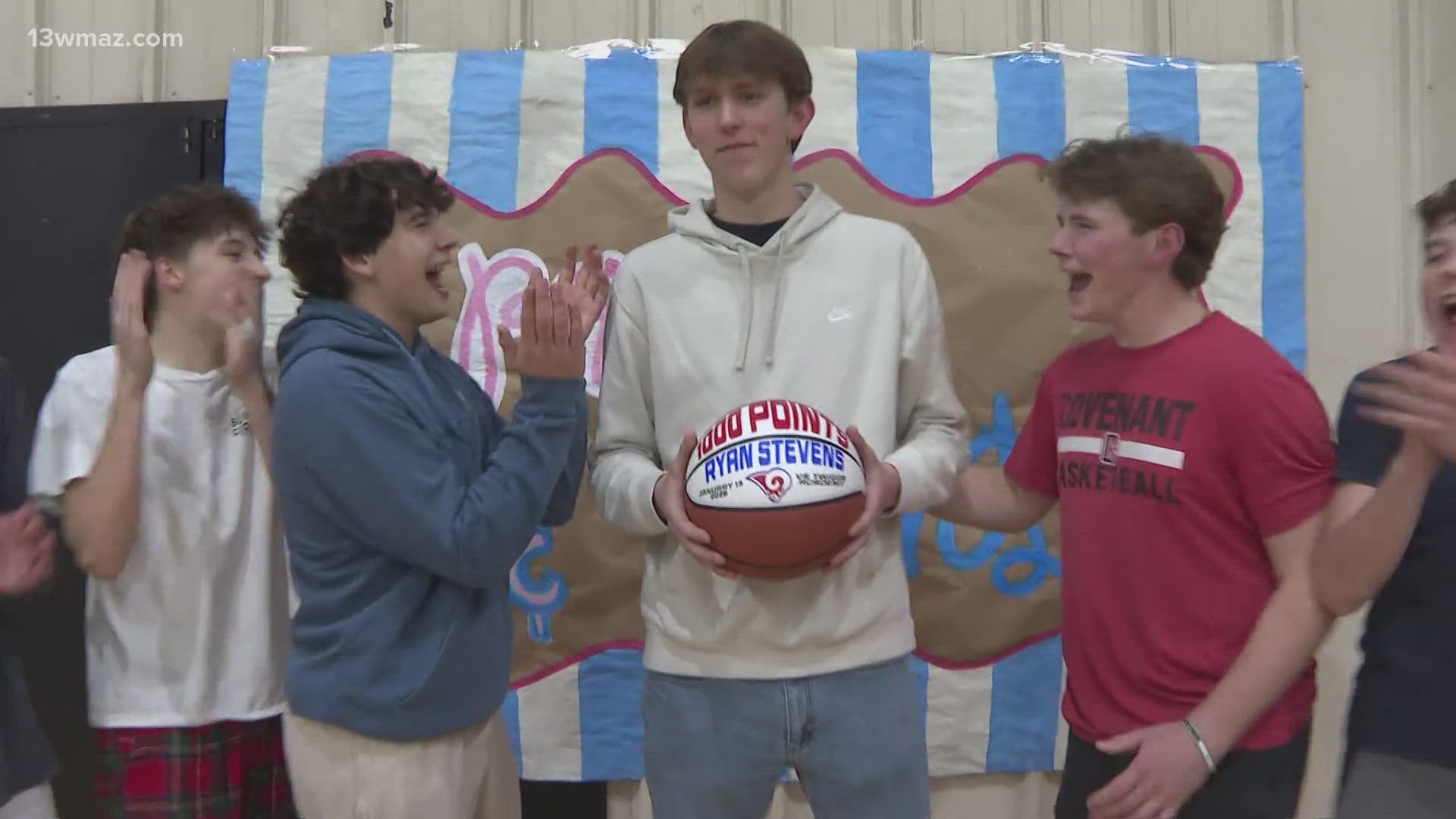 Covenant Academy celebrates Ryan Stevens' 1,000-point milestone, faces ...