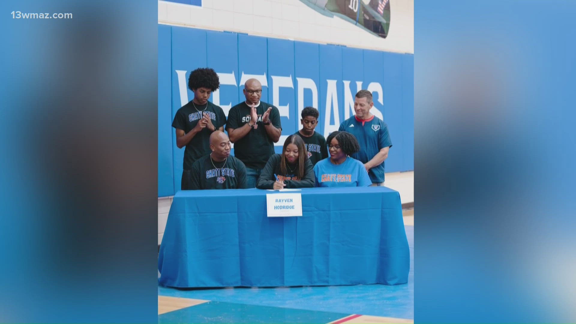 Veterans athletes sign to college programs | 13wmaz.com