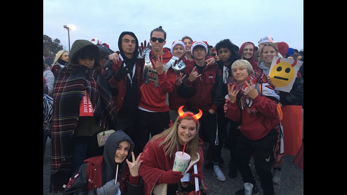 Demons fans show up early to 'The Mac' for championship game | 13wmaz.com