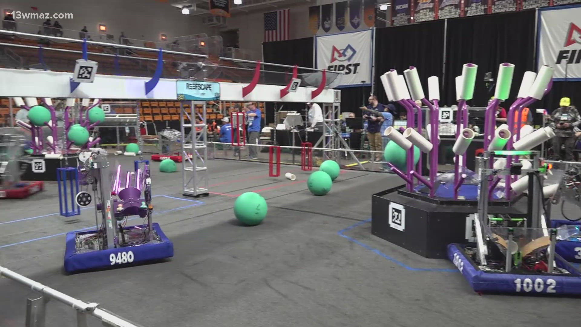 Bibb and Houston Students Shine at Robotics State Competition | 13wmaz.com