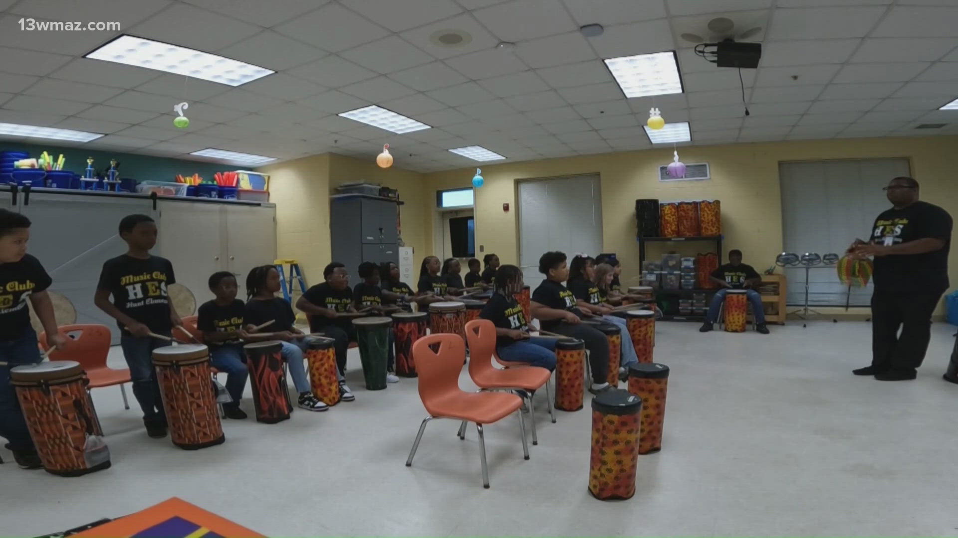 School of the Week | Hunt Elementary School drum club teaches teamwork ...