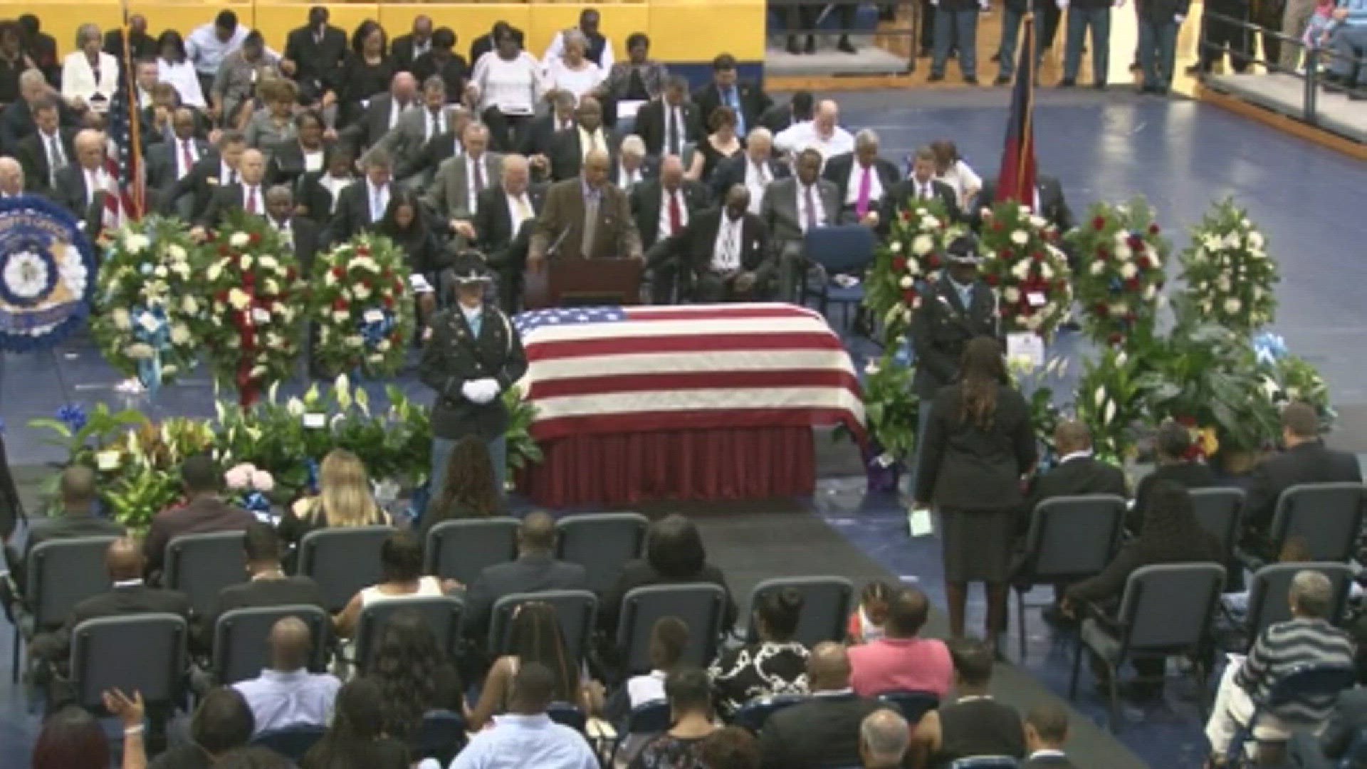 Final Farewell: Community says goodbye to Sgt. Curtis Billue | 13wmaz.com