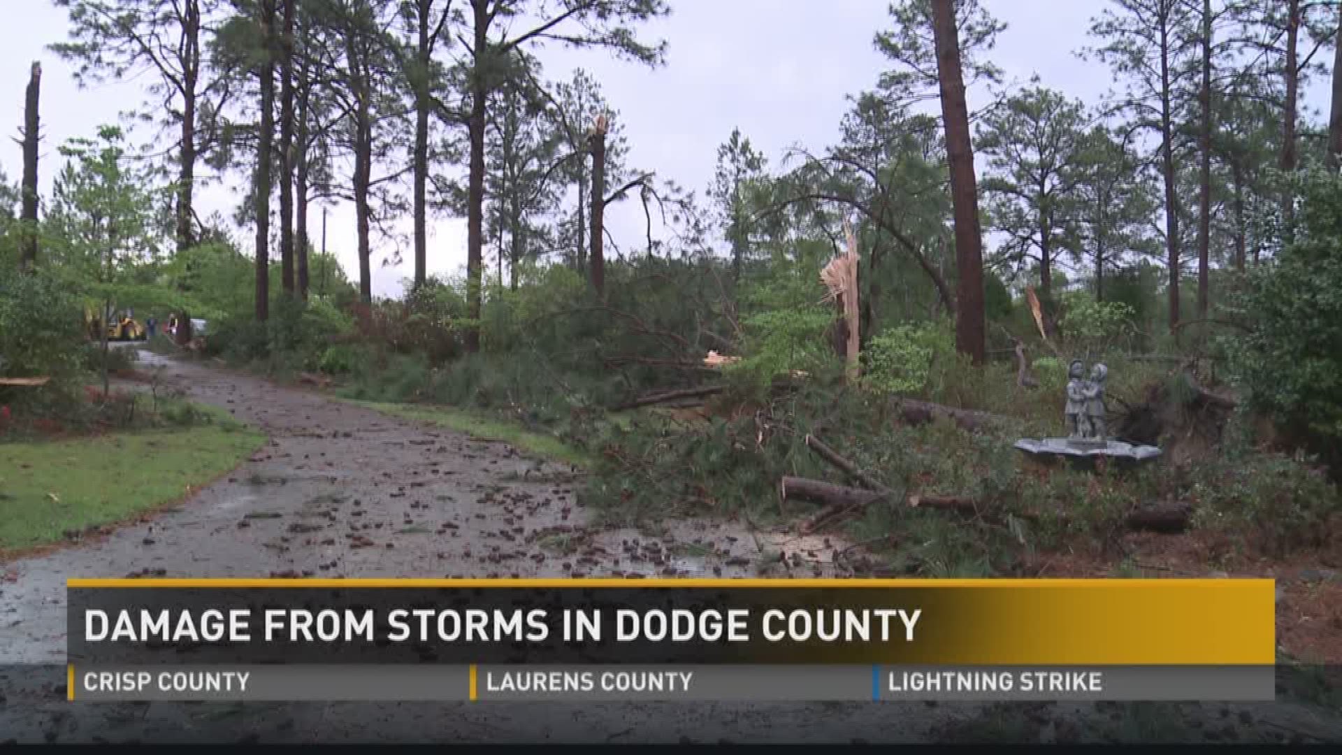 Storms leave damage in Central Georgia | 13wmaz.com