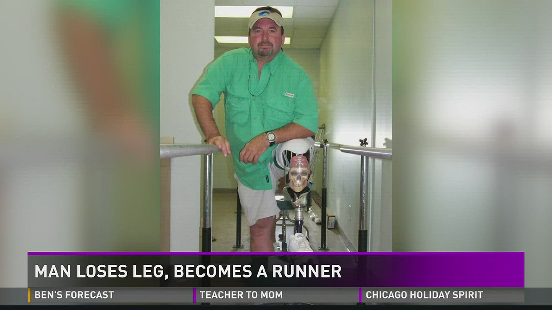 Macon man loses leg, becomes runner | 13wmaz.com