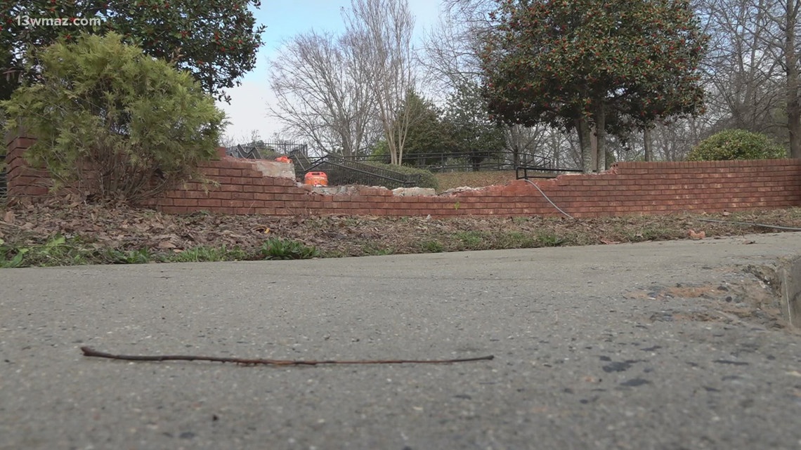 'A miracle she's alive' | Macon pedestrian bridge damaged again in ...