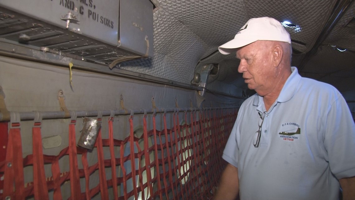Veteran revisits plane he flew in the Vietnam War at Museum of Aviation ...