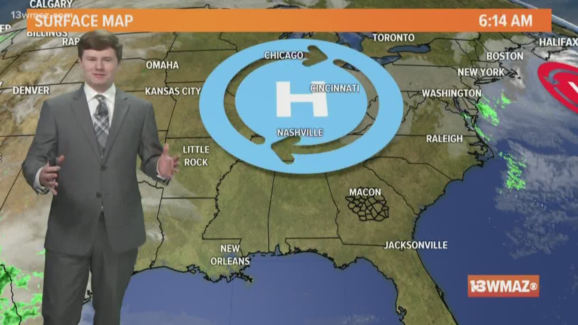 Austin's Saturday Morning Forecast March 7, 2020 | 13wmaz.com