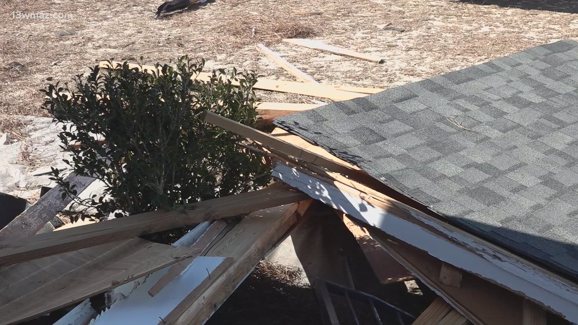 WATCH | Strong winds destroy roof of 100-year-old Wheeler County church ...