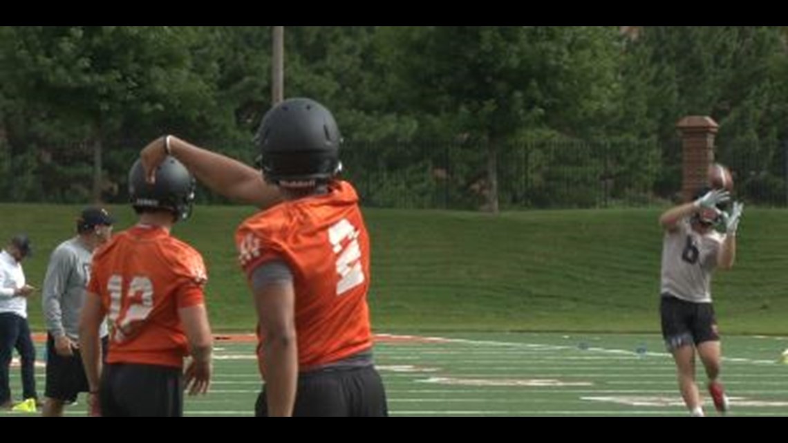 Mercer Football Opens Preseason Camp | 13wmaz.com