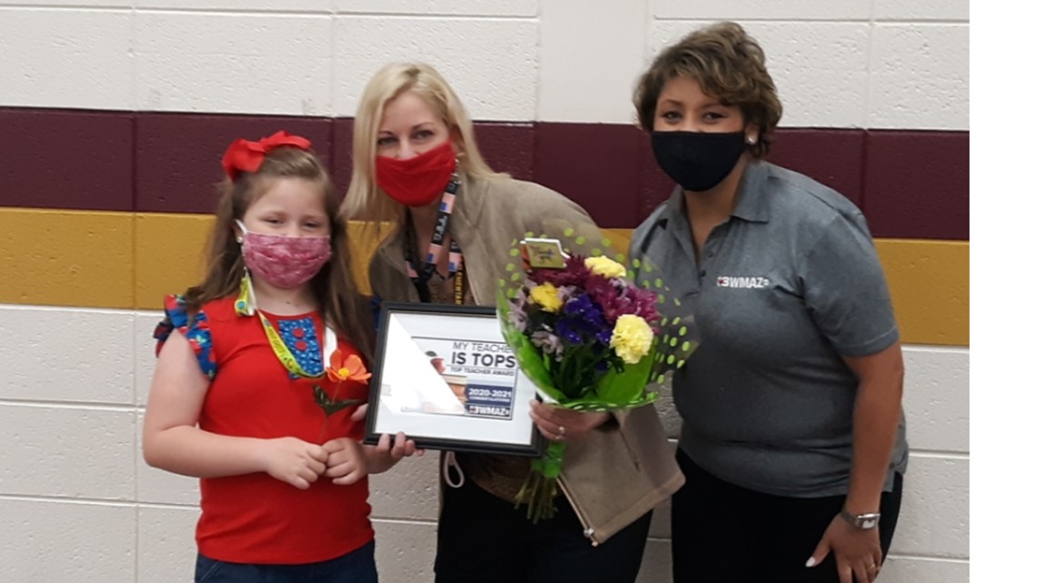 Hubbard Elementary Stephanie Steed top teacher | 13wmaz.com