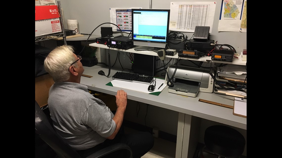 Ham radio operators doing different duties during storms | 13wmaz.com