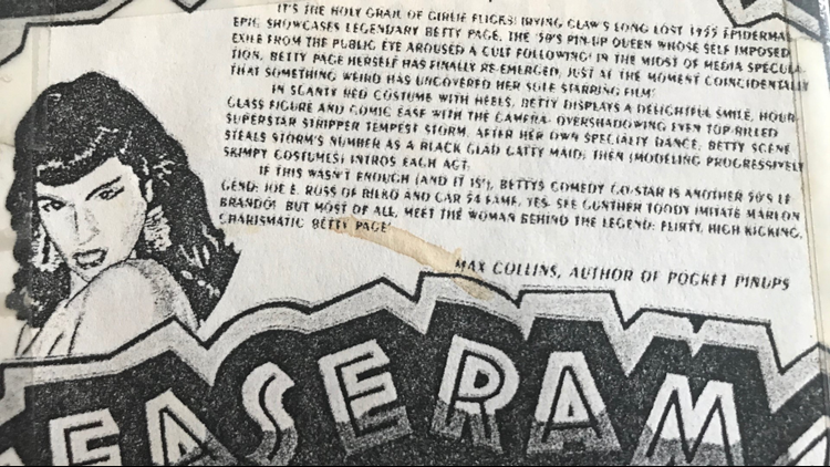 Eastman remembers former burlesque dancer Tempest Storm | 13wmaz.com