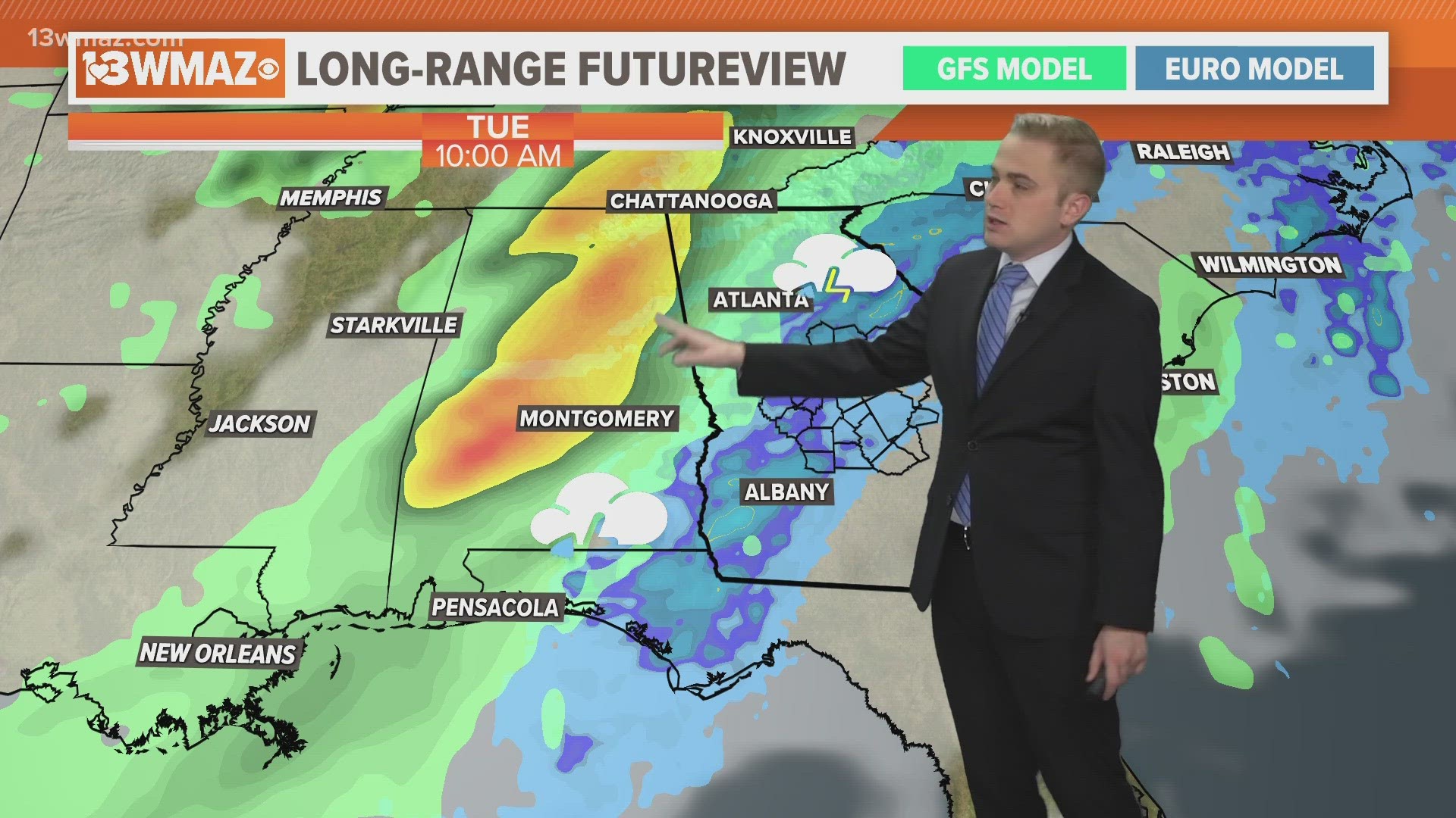 Alex's Thursday Morning Forecast | 13wmaz.com