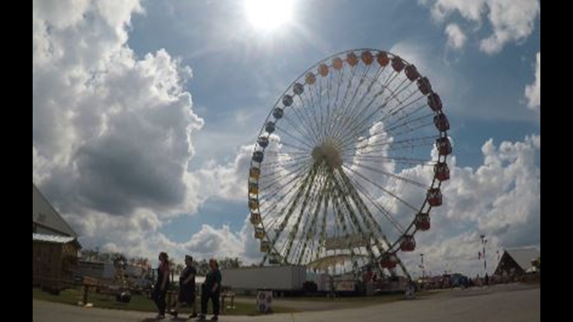 Pizza vendor serves up slices at the Georgia National Fair for all 29 ...