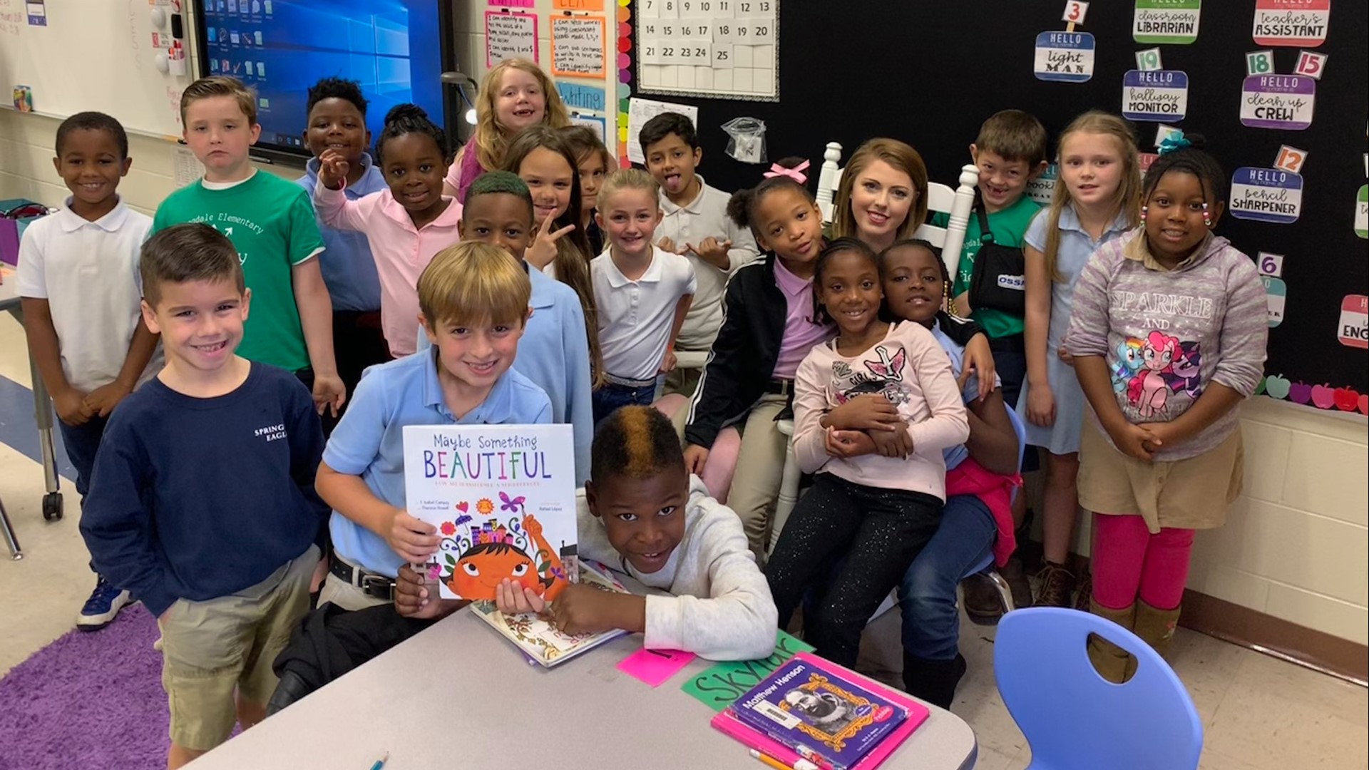 13WMAZ staff reads to kids all over Central Georgia for Read for the ...