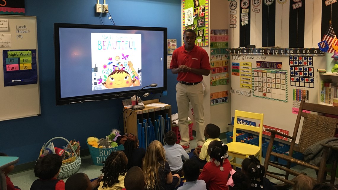 13WMAZ staff reads to kids all over Central Georgia for Read for the ...