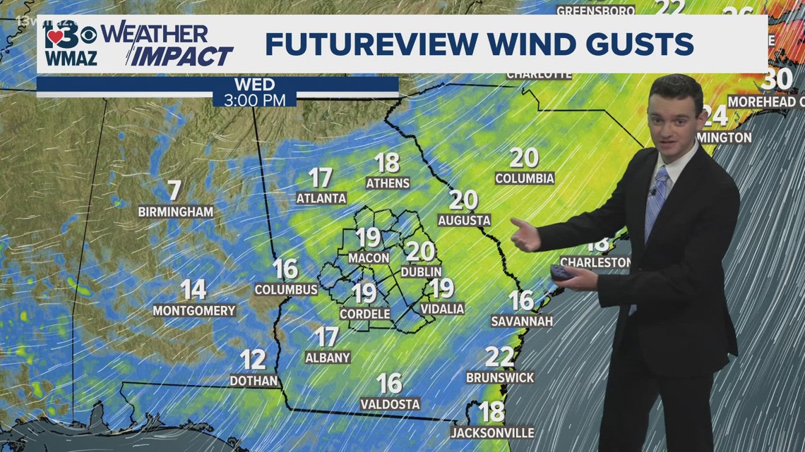 Weather Maps - conditions, temperatures, winds and more | Macon ...