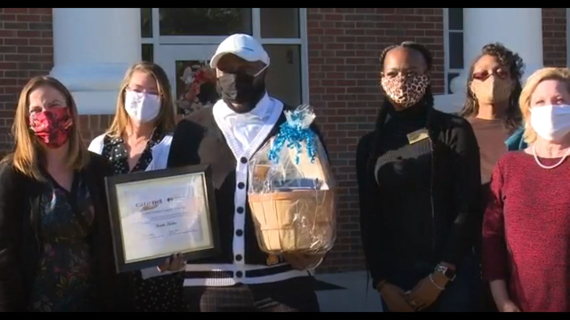 Mercer graduate honored with 'Caregiver of the Year' award | 13wmaz.com