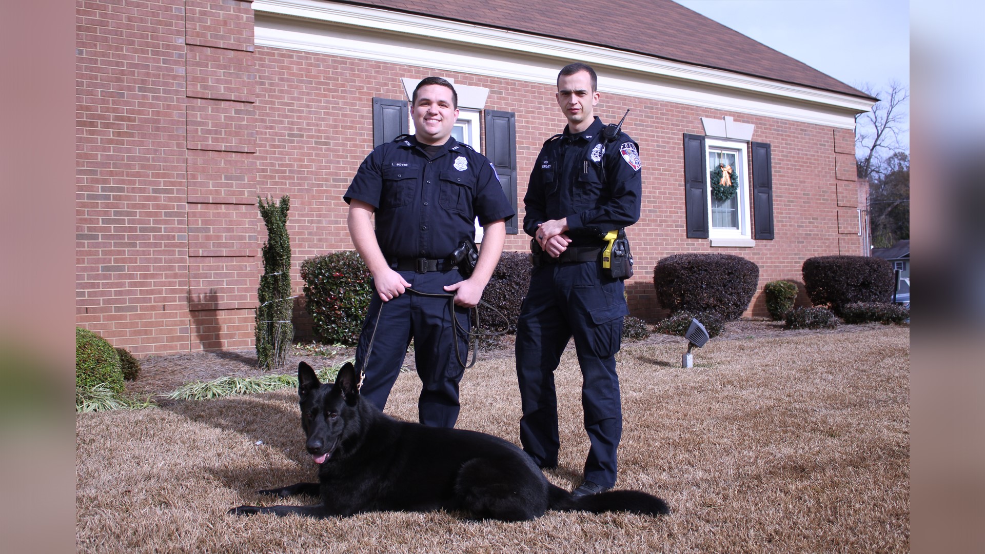 'It really means a lot:' Milledgeville K9 Falco awarded medal for being ...