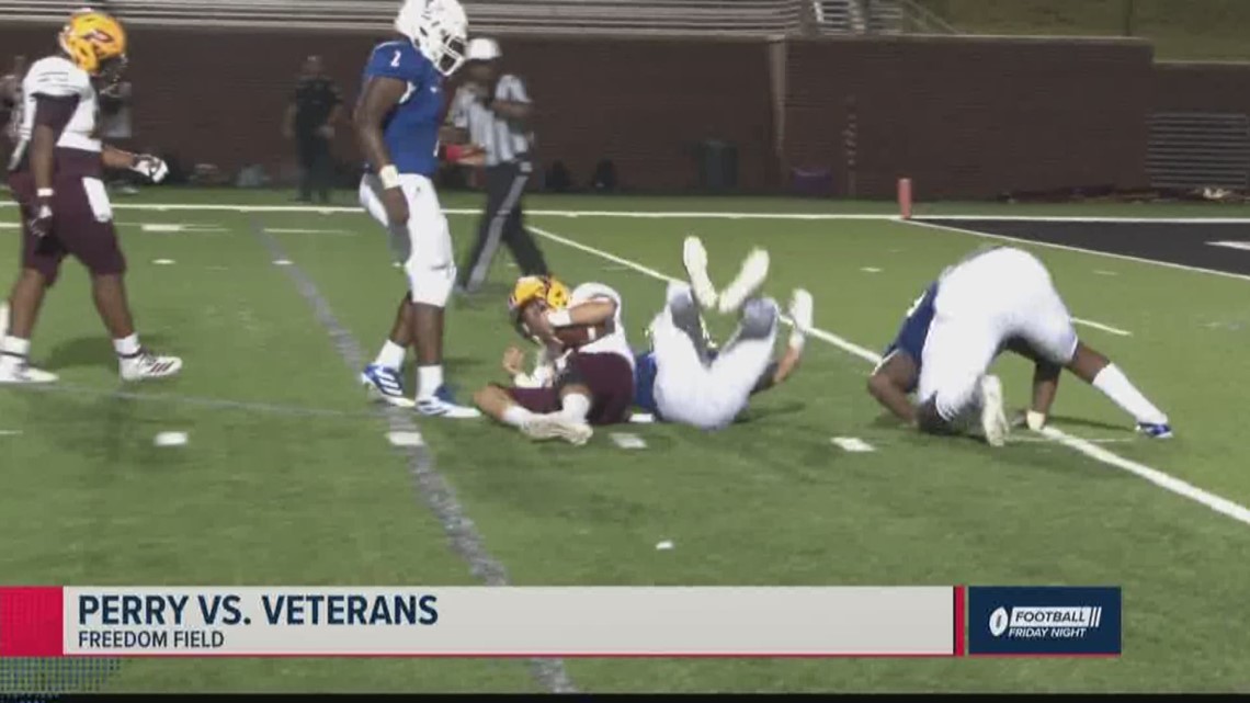 Perry vs. Veterans 2019 Georgia high school football highlights (Week 6 ...