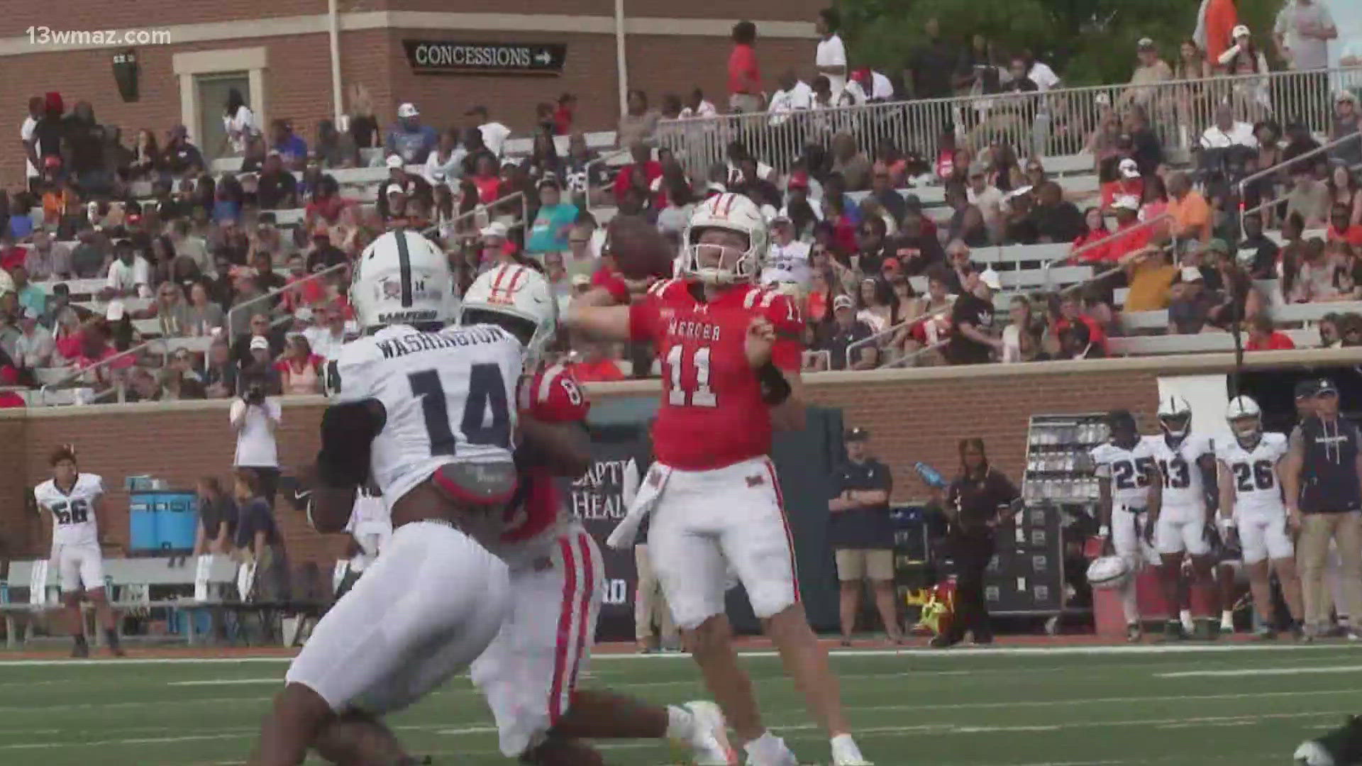 'Wise beyond his years' | Quarterback Braden Atkinson leading Mercer ...