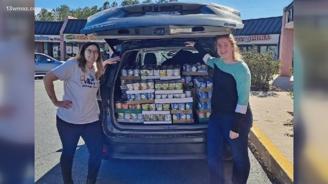 Food pantry, business team up to help feed families | 13wmaz.com