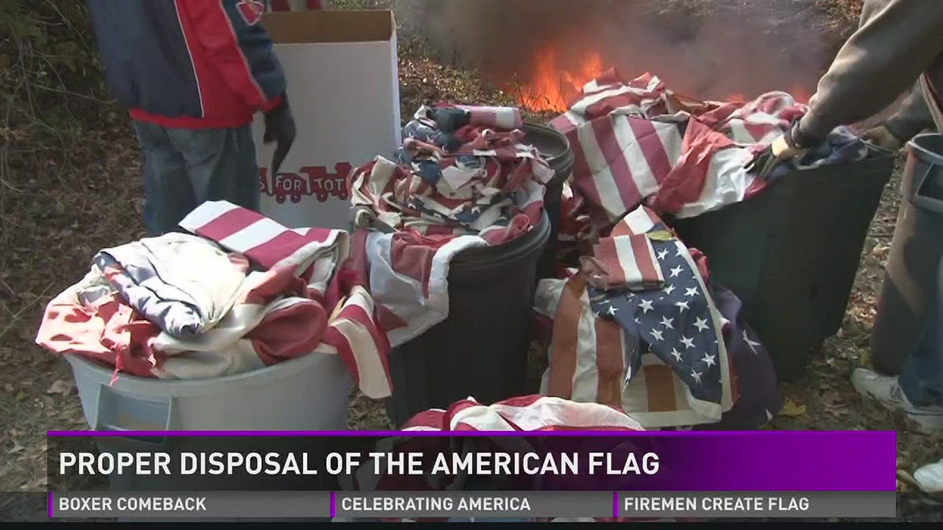 How to respectfully dispose of the American flag | 13wmaz.com