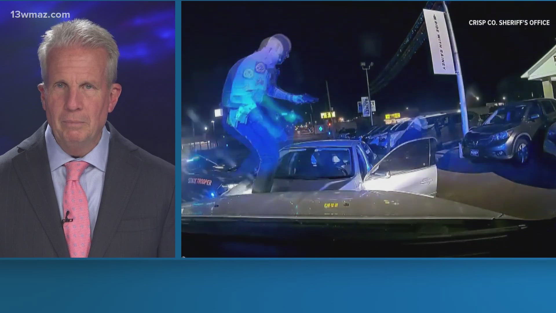 Wanted man arrested after car chase, PIT maneuver in Crisp County ...