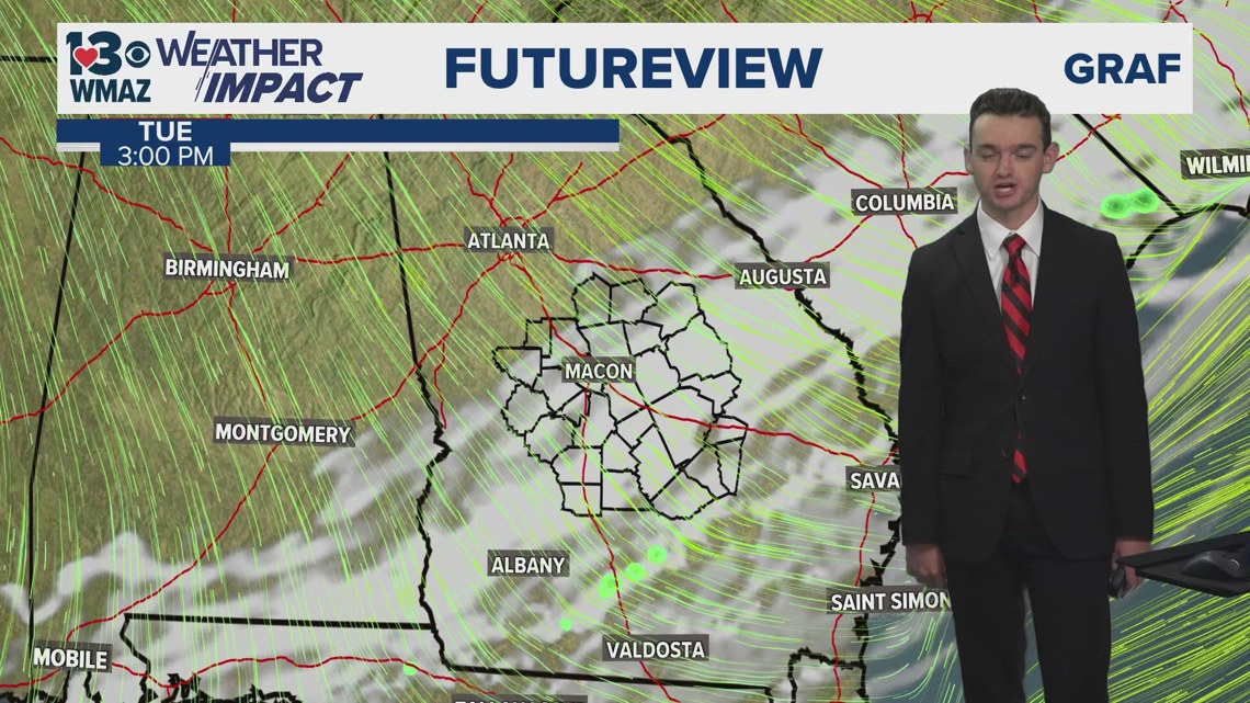 Weather Impact: Alex Pry's extended forecast, Tuesday April 15 | 13wmaz.com