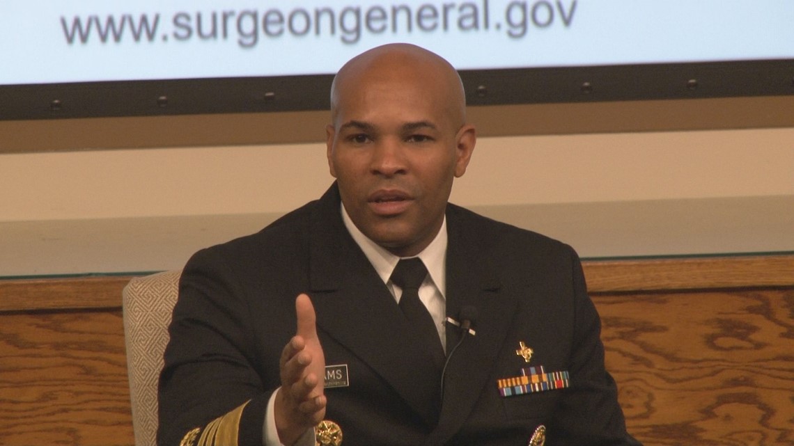 Surgeon General Jerome Adams visits Macon, talks opioid crisis | 13wmaz.com