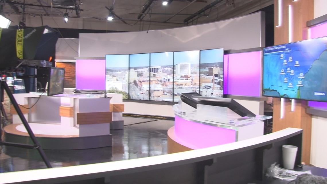 Behind the Scenes: A tour of 13WMAZ's new studio set | 13wmaz.com