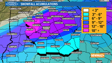 The Great Southeastern Snowstorm of 1973 | 13wmaz.com