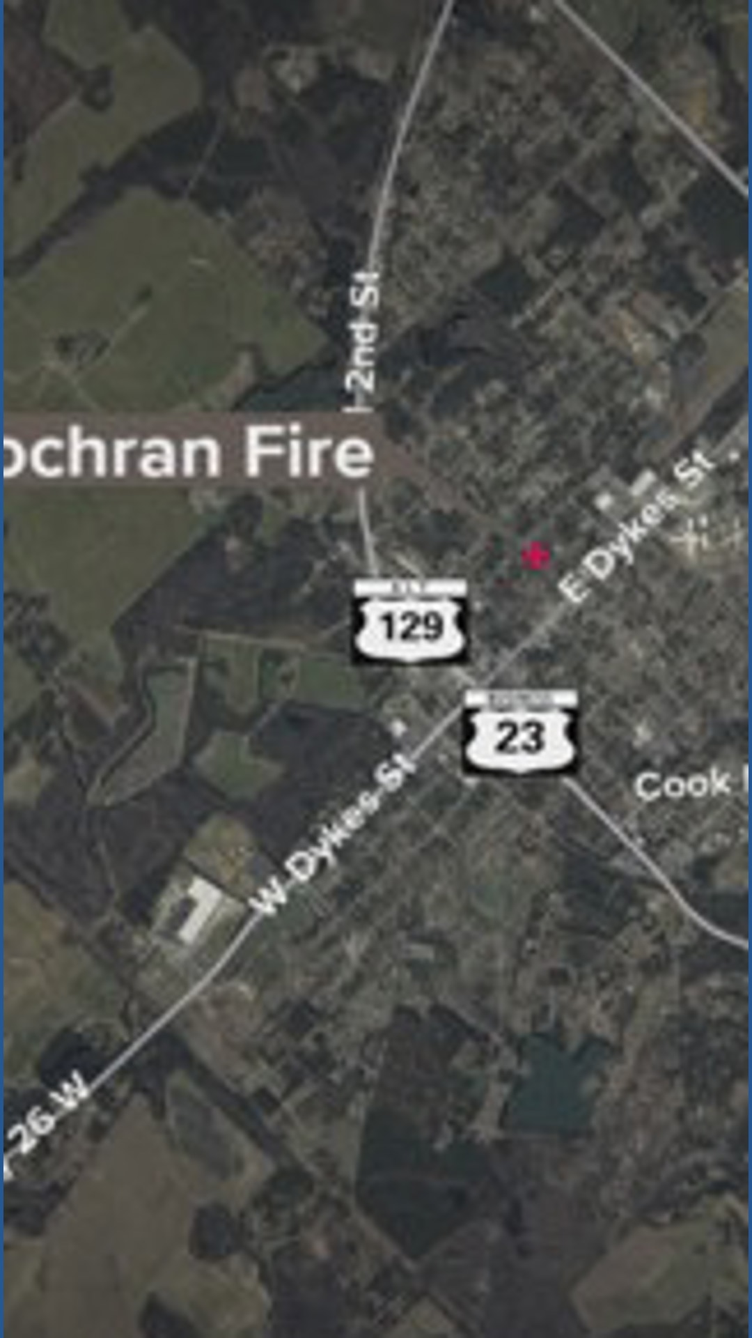 Woman injured after Christmas Day house fire in Cochran, around 5 ...