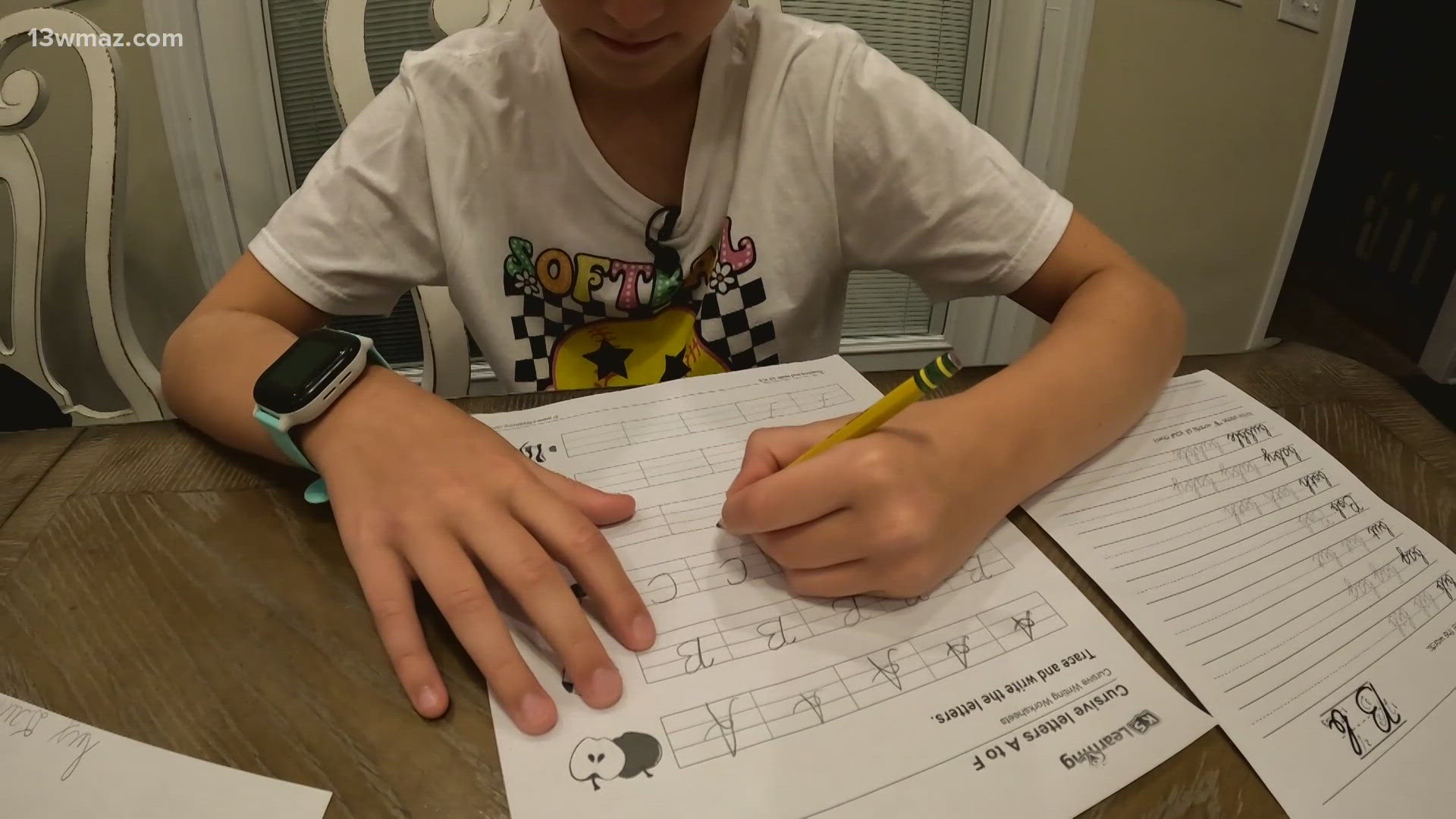 Georgia classrooms reintroduce cursive writing in curriculum | 13wmaz.com