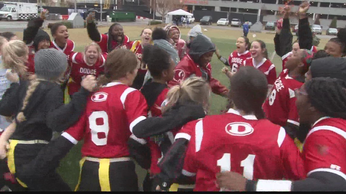 Atlanta Falcons sponsor flag football seminar | 13wmaz.com