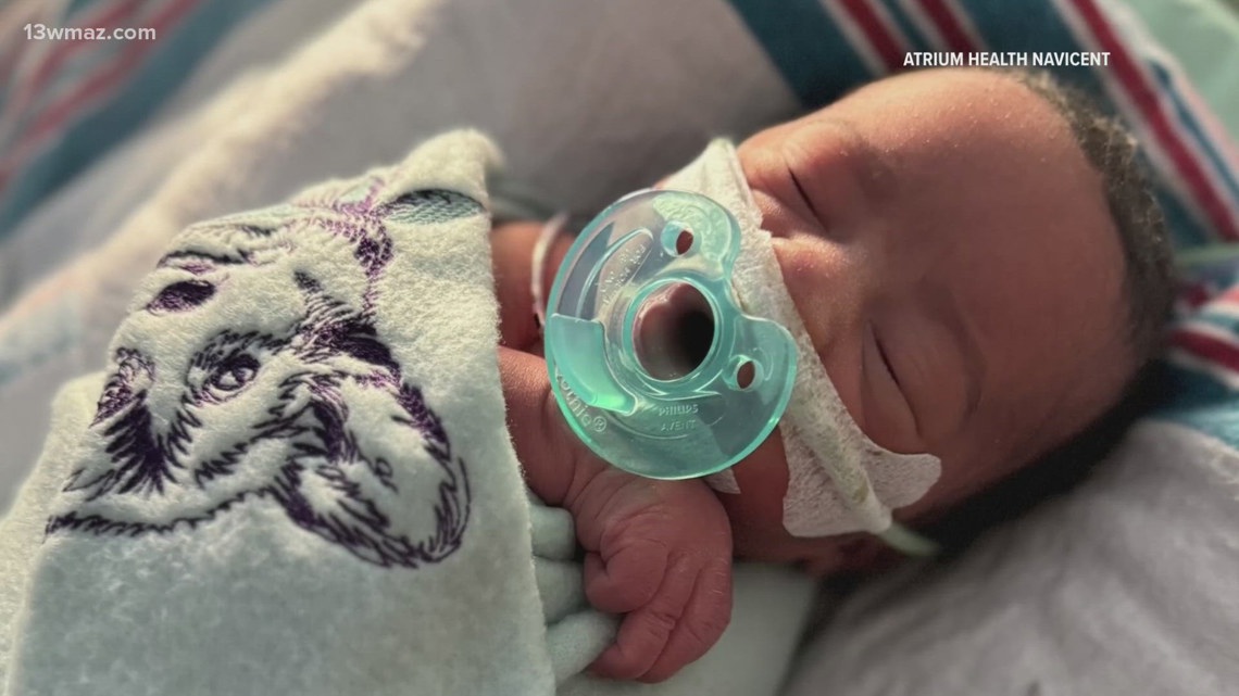 First babies born in 2025 here in Central Georgia | 13wmaz.com