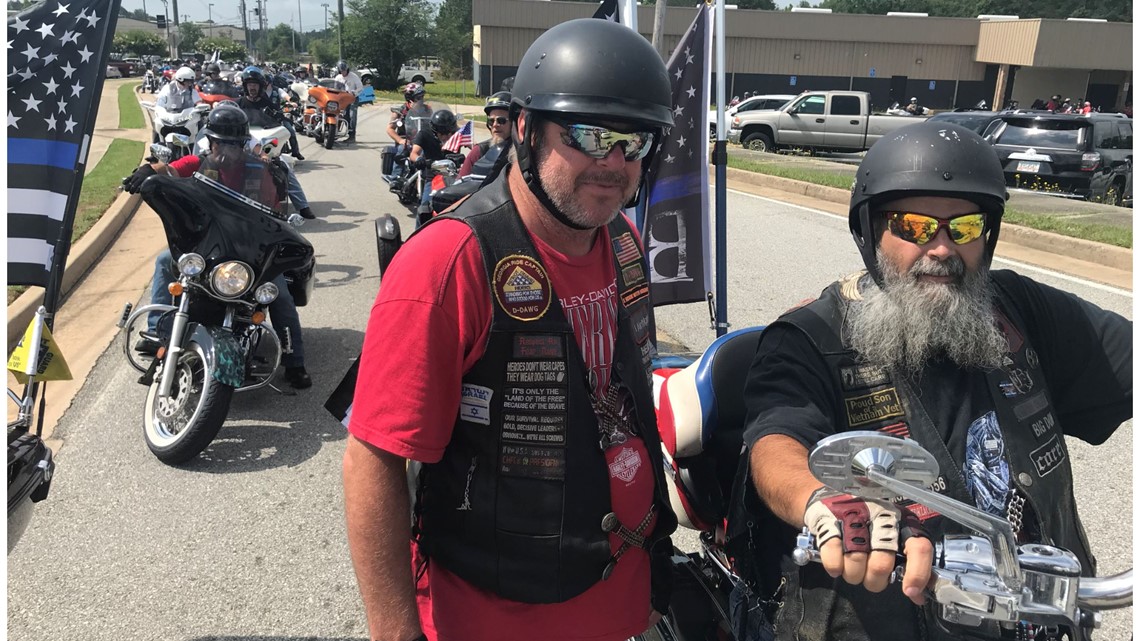 Bikers ride through Central Georgia in support of COPS | 13wmaz.com