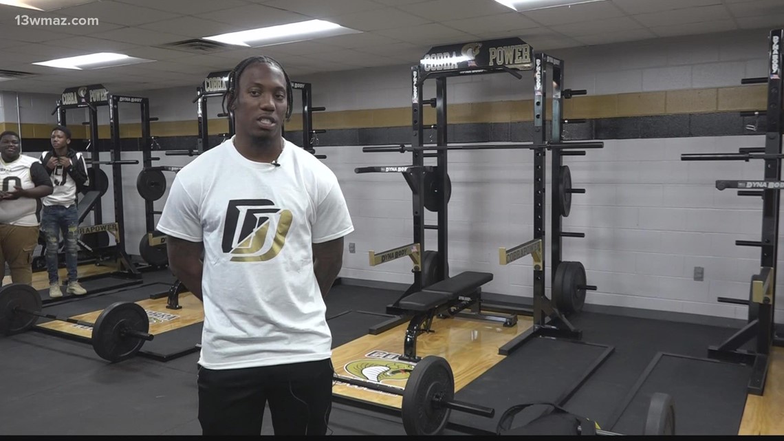 Former Twiggs County football star Darqueze Dennard surprises athletes ...