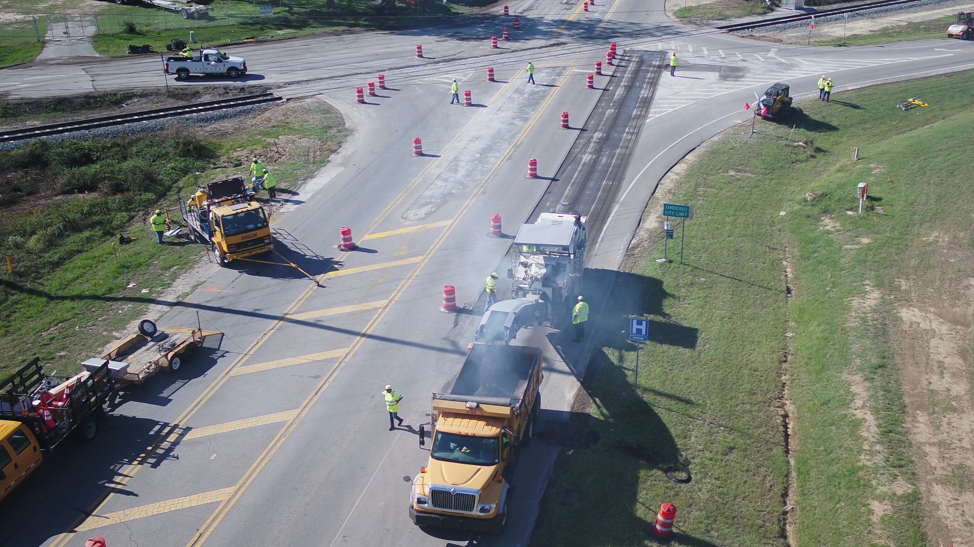 Washington County roundabout progression photos | 13wmaz.com