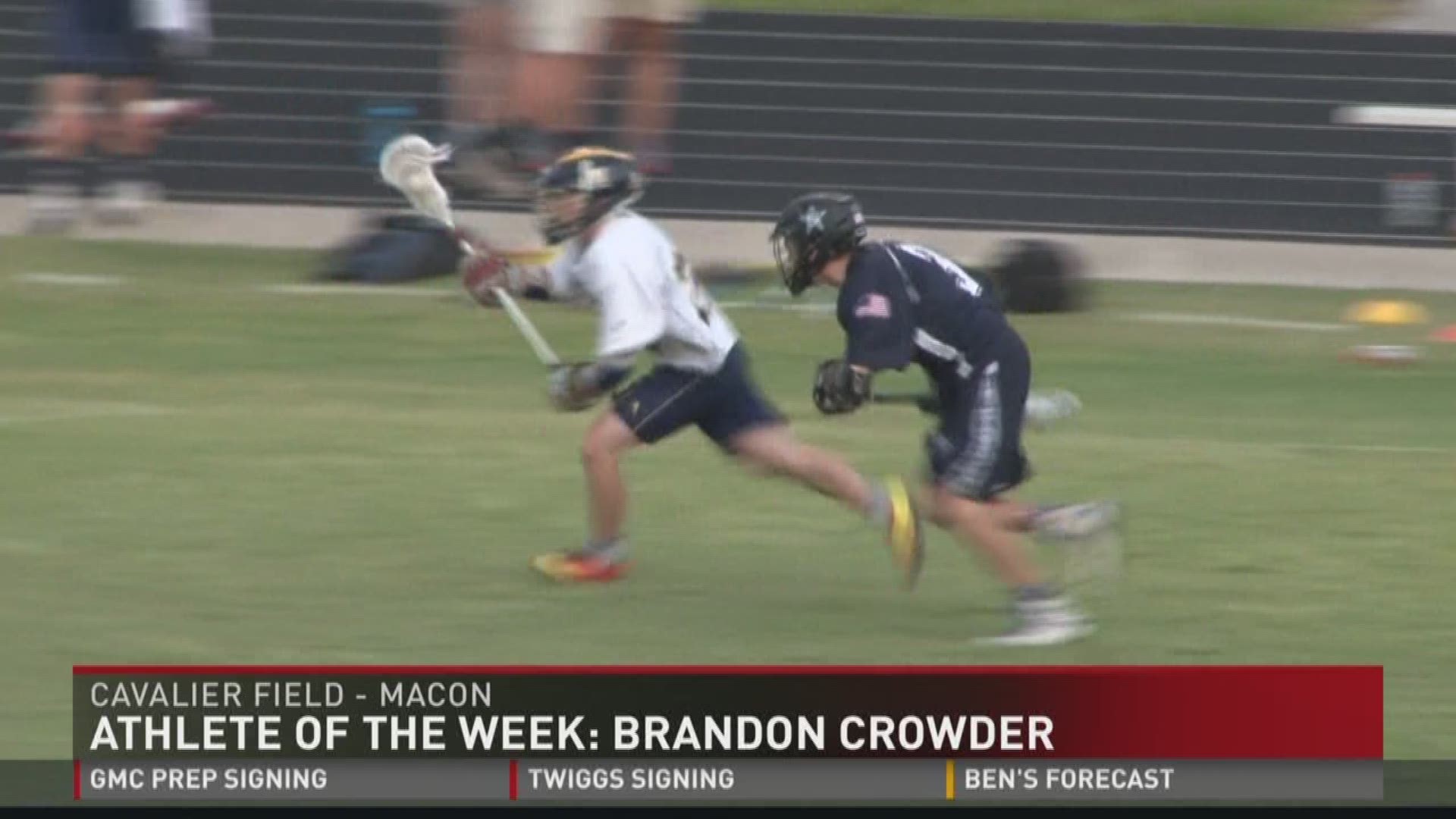 Athlete of the Week: Brandon Crowder | 13wmaz.com