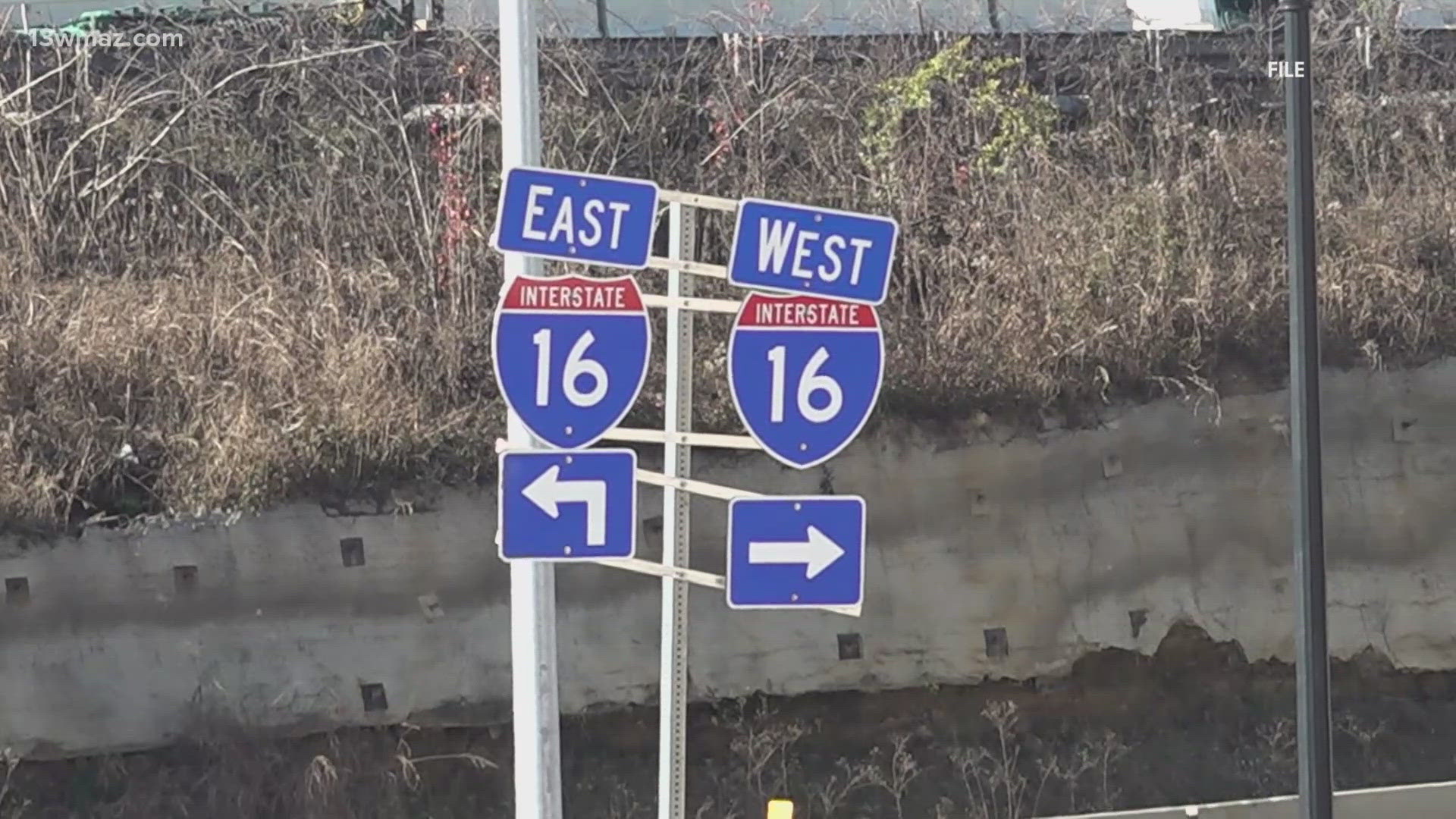 GDOT announces I-16 lane changes near Macon on April 5 | 13wmaz.com