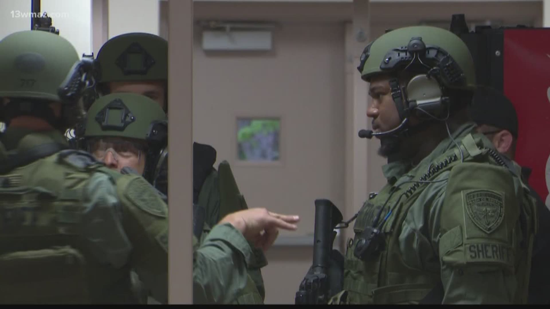 Peach Co. SWAT team trains to keep skills sharp | 13wmaz.com