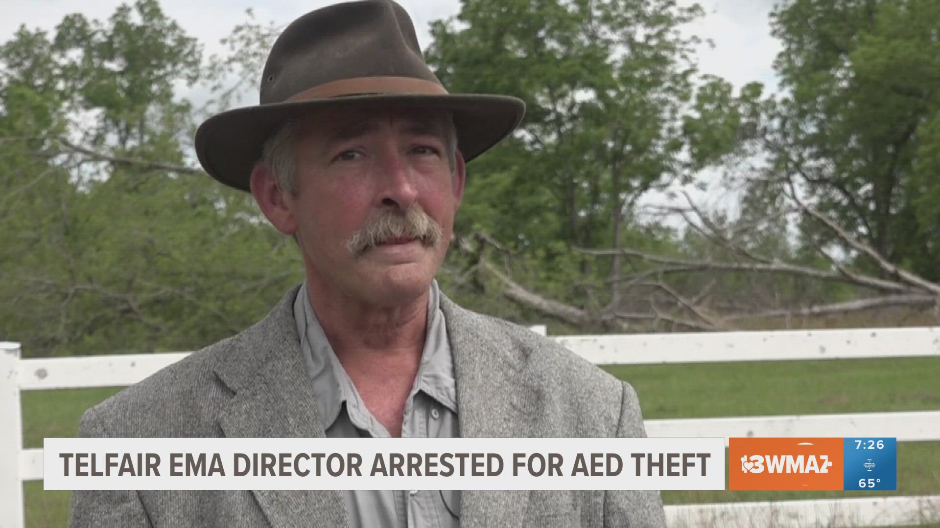 Telfair EMA Director arrested for stealing courthouse AED. He says he ...